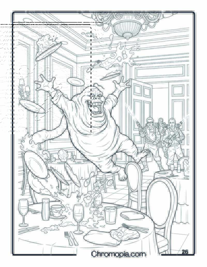 50 Free Ghostbusters Coloring Pages (Printable PDFs) – Kids, Adults ...